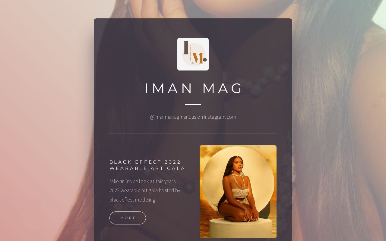 iman magazine 8/26